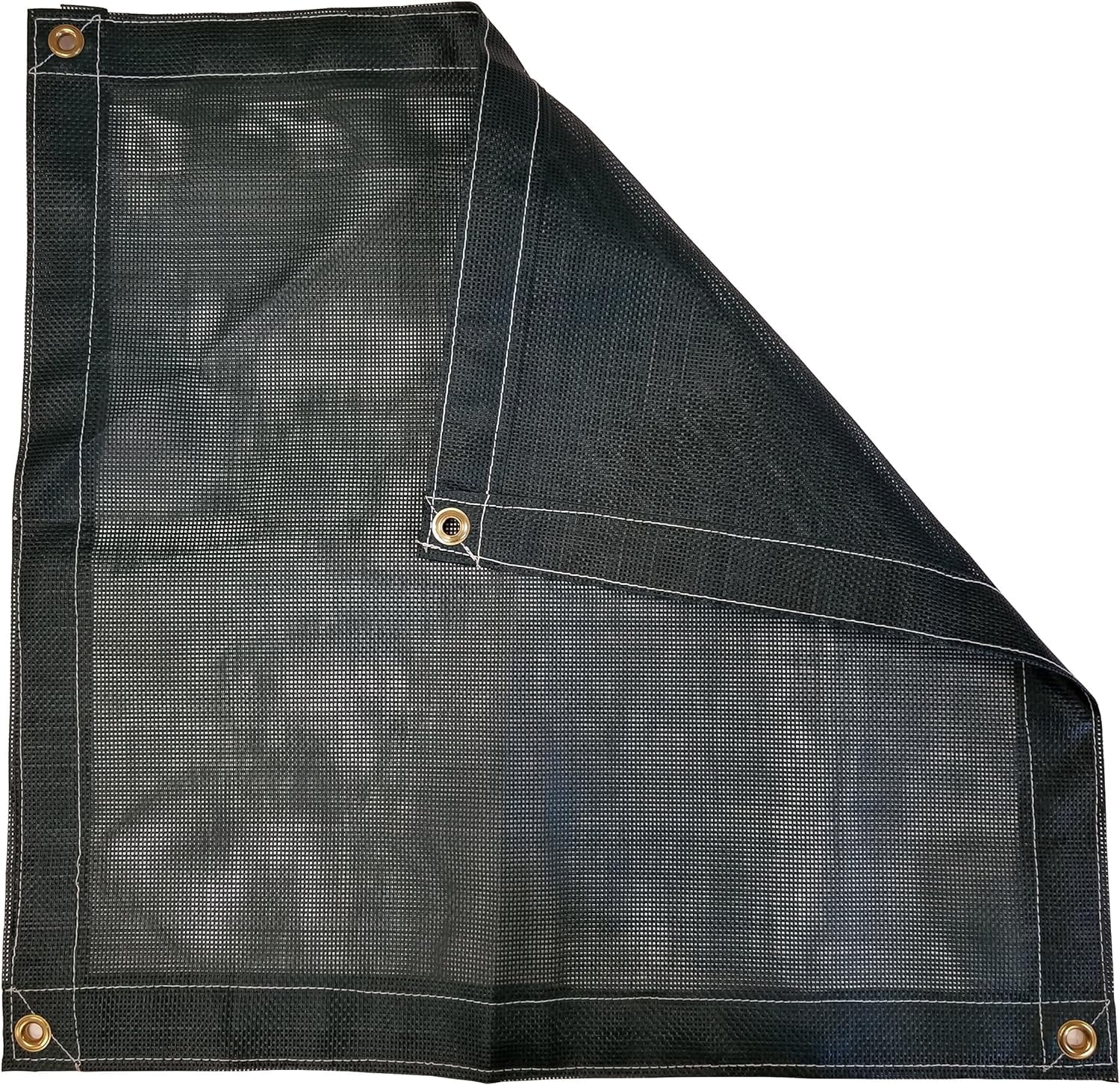 20 Ft. x 20 Ft. Green 10 Oz. Vinyl Coated Mesh Tarp - Walmart.com