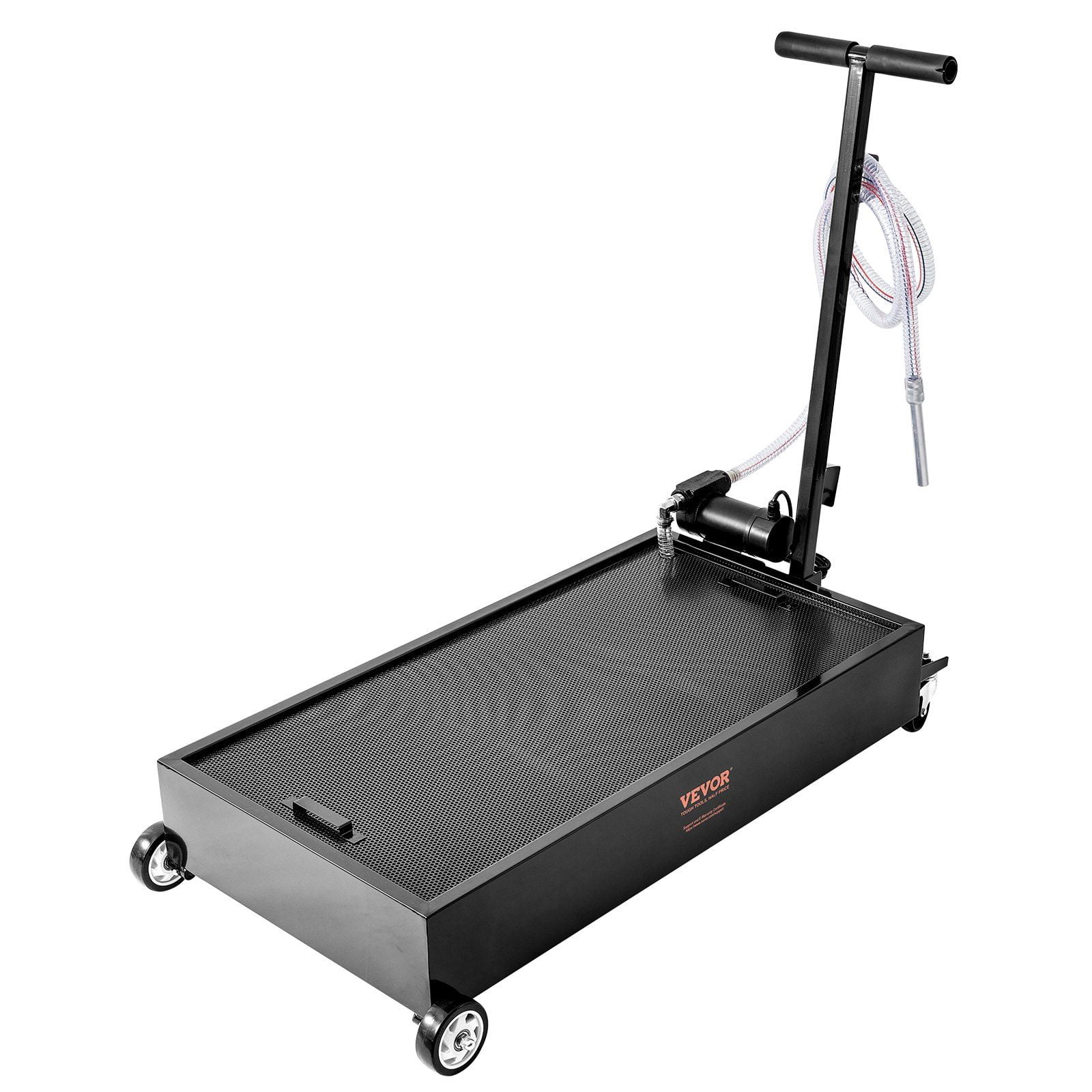 20 Gal Low Profile Oil Drain Pan with 180W Pump - Folding Handle ...