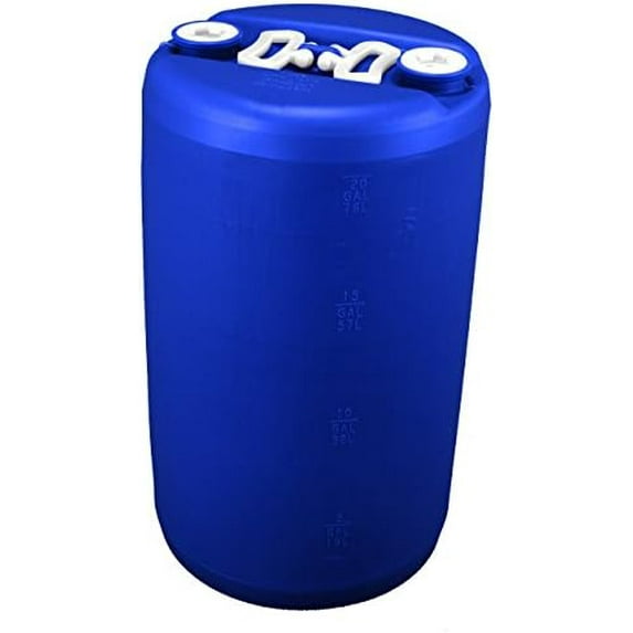 20 Gallon Emergency Water Storage Drum, Blue - New! - Boxed!$$Tools ...