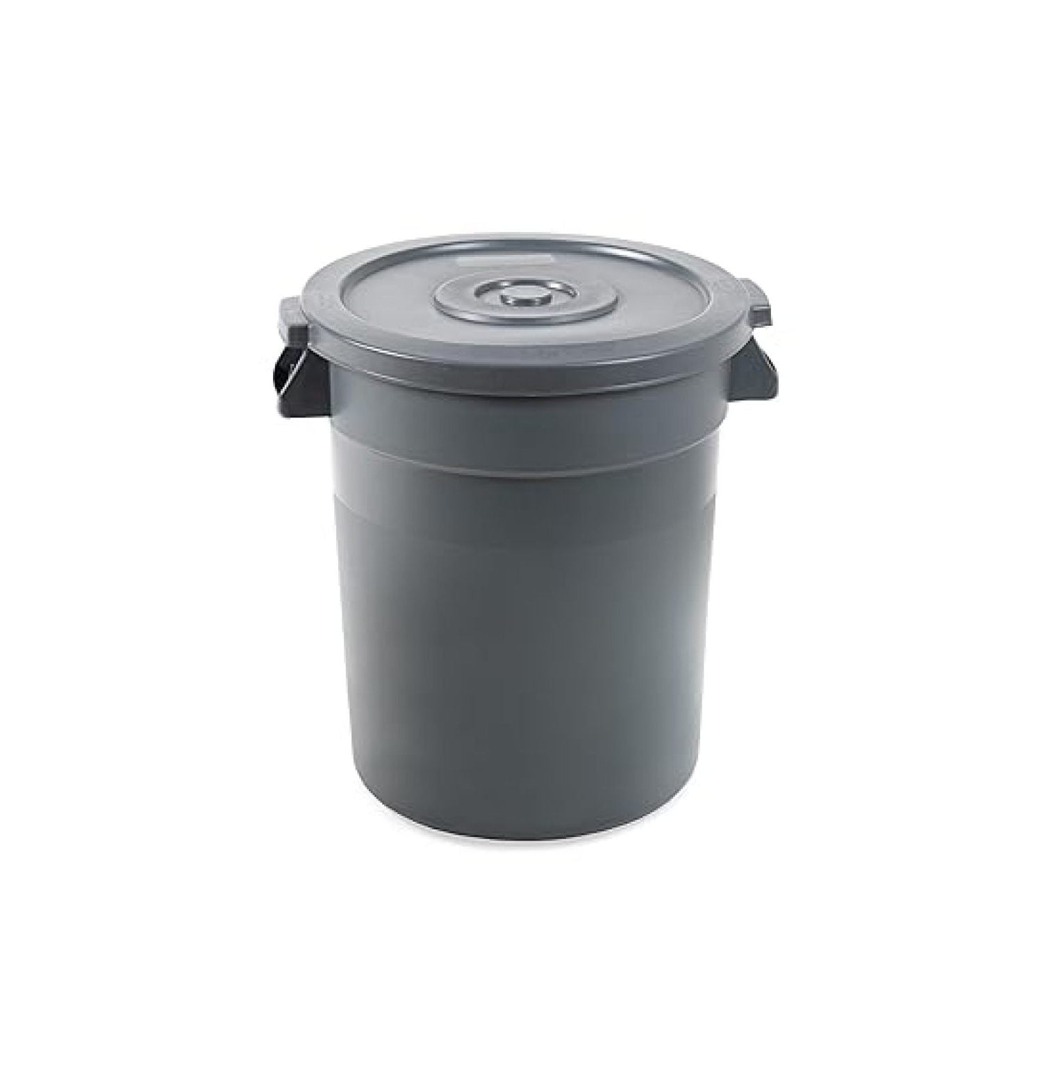 20 Gallon Trash Can with Lid Round Ingredient Storage Containers ...
