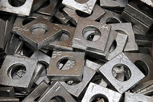 (20) Galvanized Malleable 1 Square Bevel Washers I-Beam Flange Wedge 1 ...