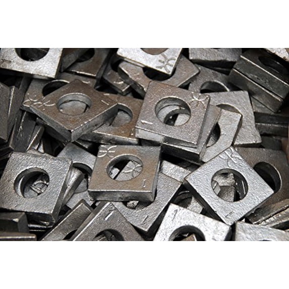 (20) Galvanized Malleable 1 Square Bevel Washers I-Beam Flange Wedge 1 ...