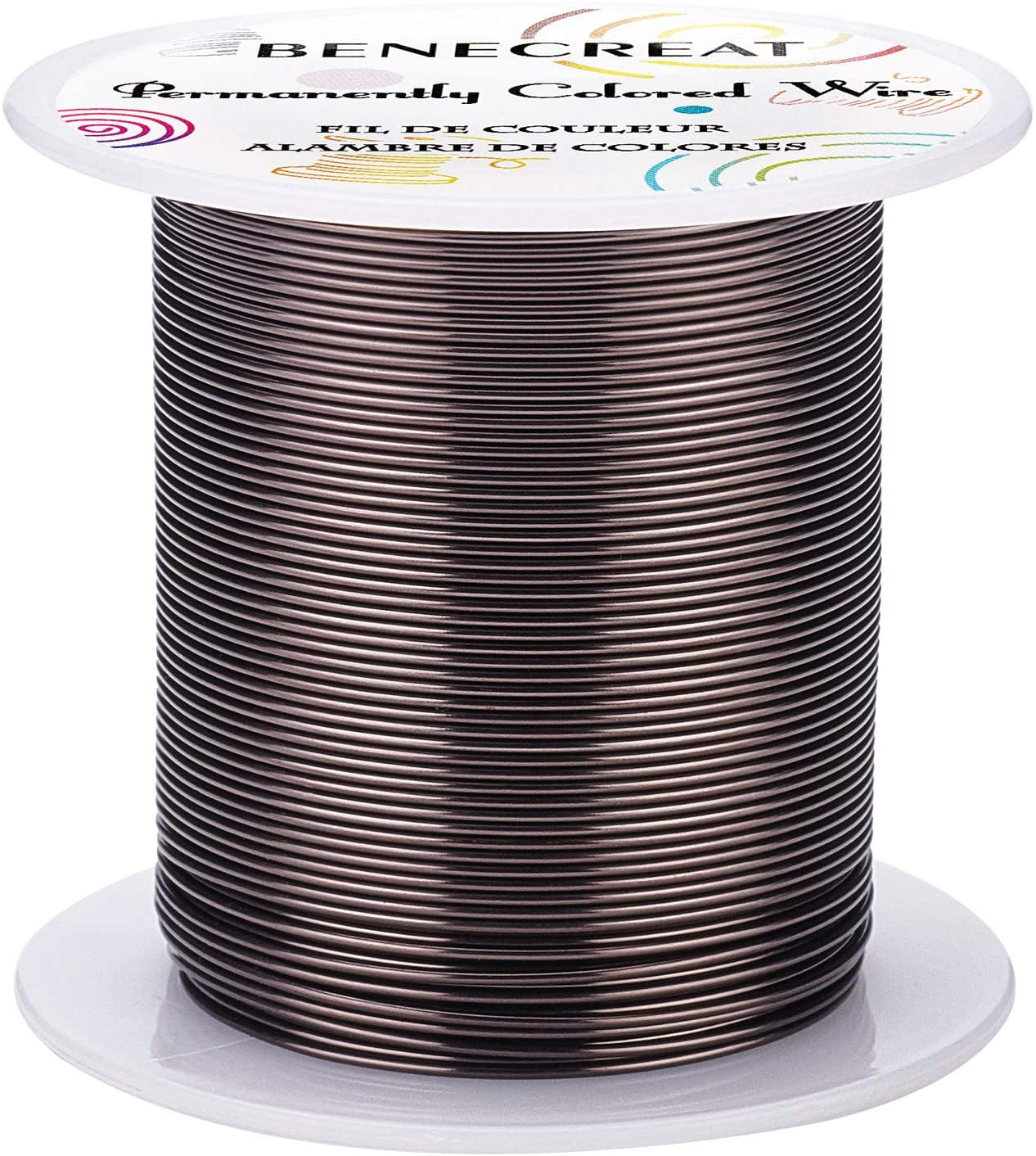 BENECREAT 20 Gauge 32 Yards Jewelry Beading Wire Tarnish Resistant ...