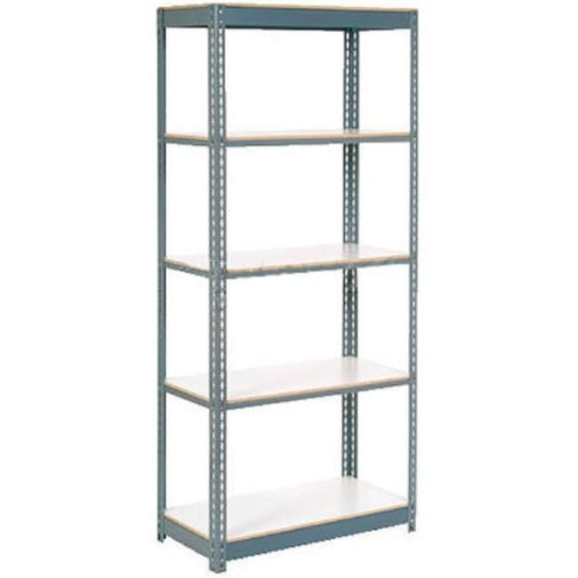 20 Gauge Open Clip Style Steel Shelving with 4 Shelf - 48 x 30 x 97 in ...