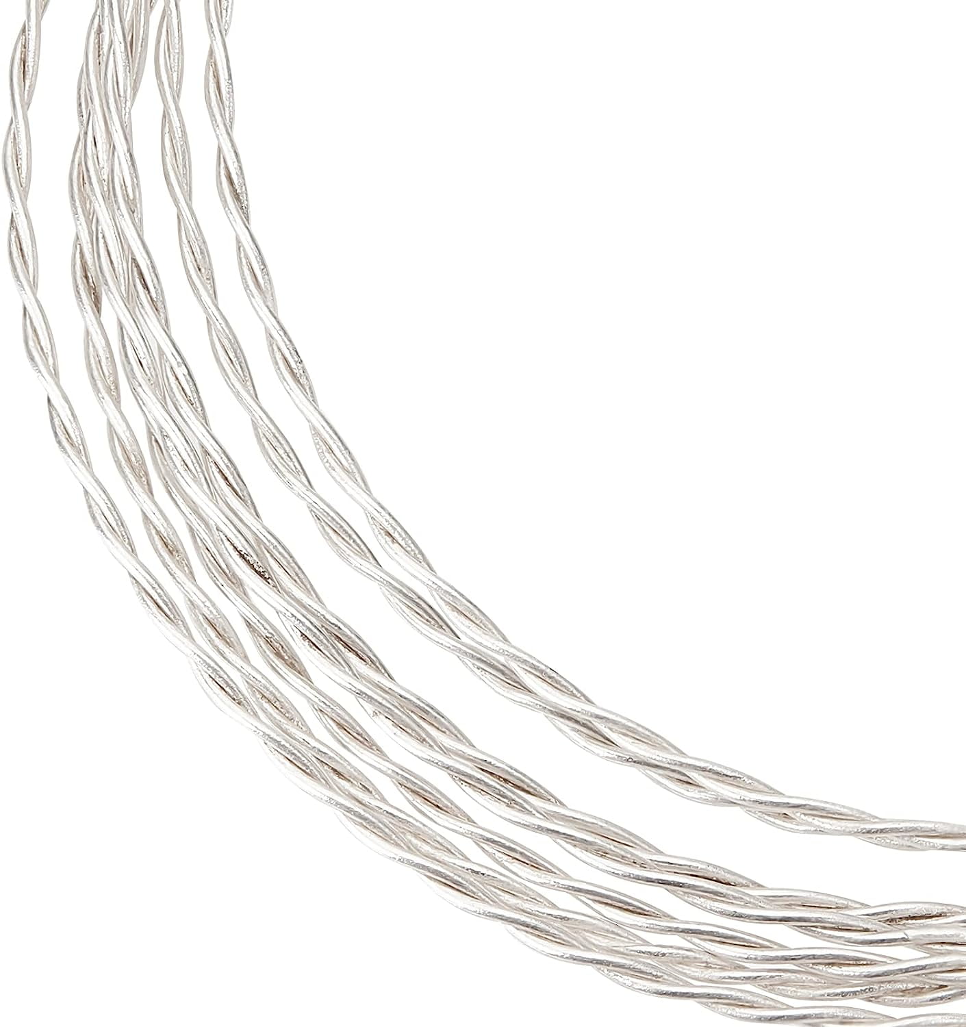 20 Gauge Pure Silver Sterling Wire 3.3 Feet Dead Soft Round Twist Wire ...