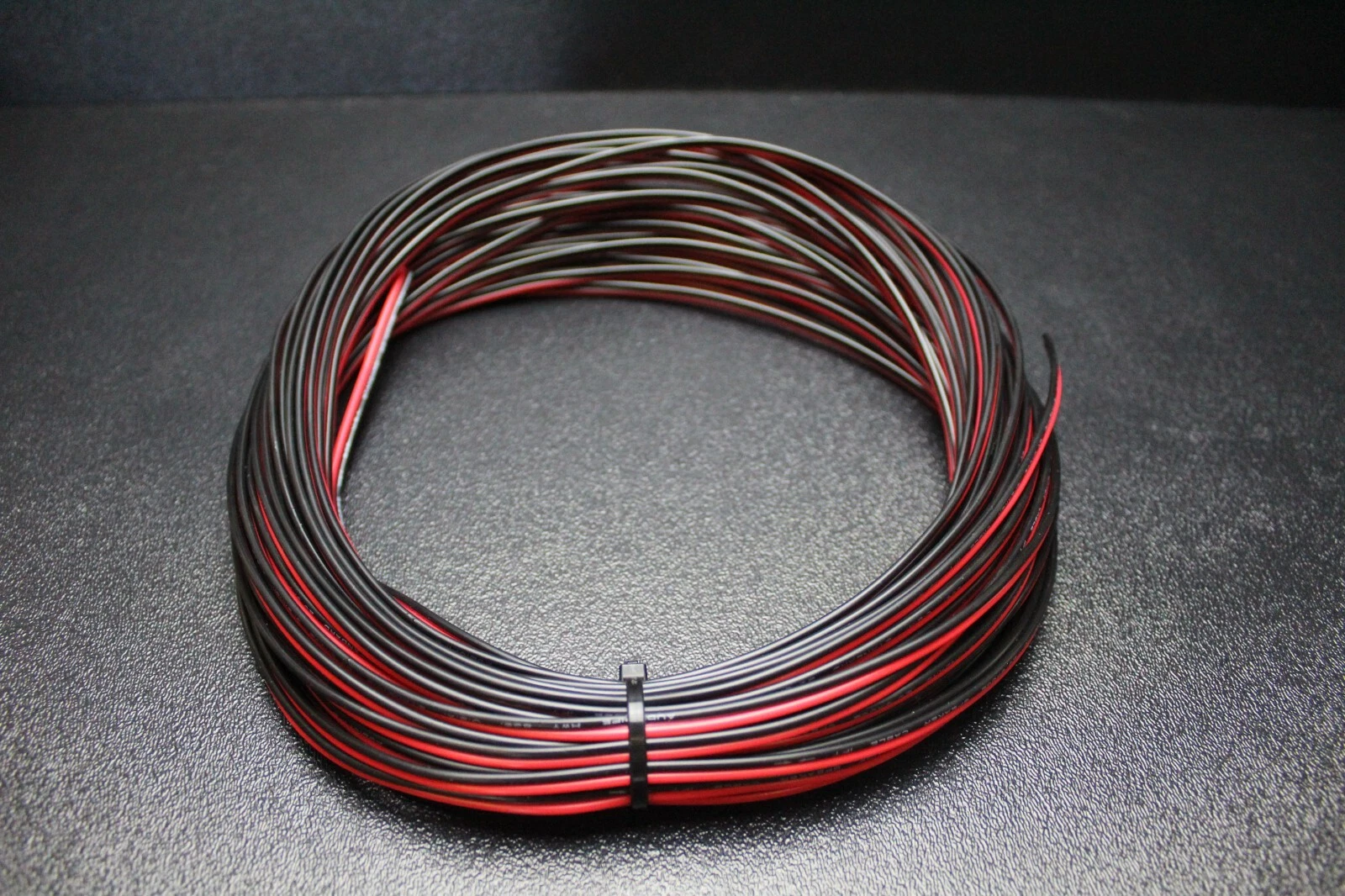 20 Gauge Red Black Speaker Wire 25 Ft Awg Cable Power Ground Stranded ...