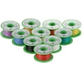 20 Gauge Wire Kit 10 Color Each 30 ft Flexible 20 AWG Stranded Tinned ...