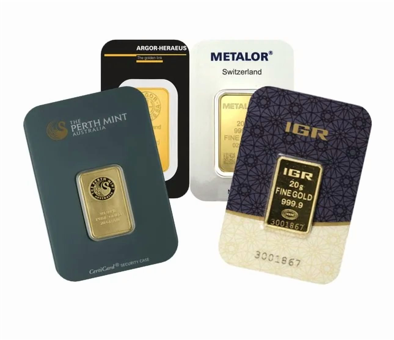 20 Gram Gold Bar Random Brands With Assay - Walmart.com
