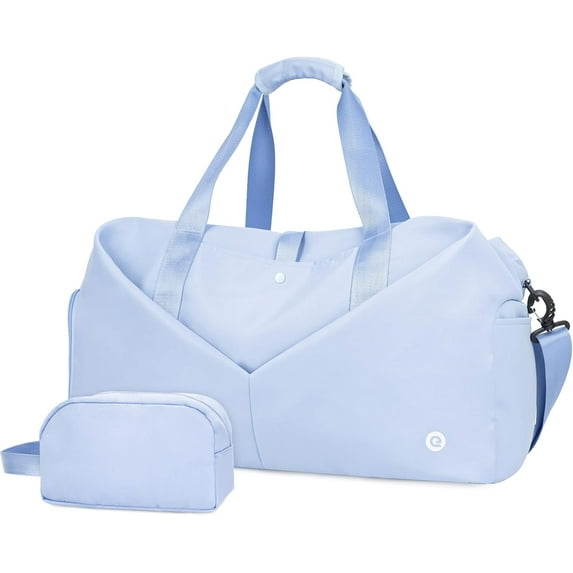 20" Gym Bag for Women with Wet Pocket & Shoe Compartment, Lightweight ...