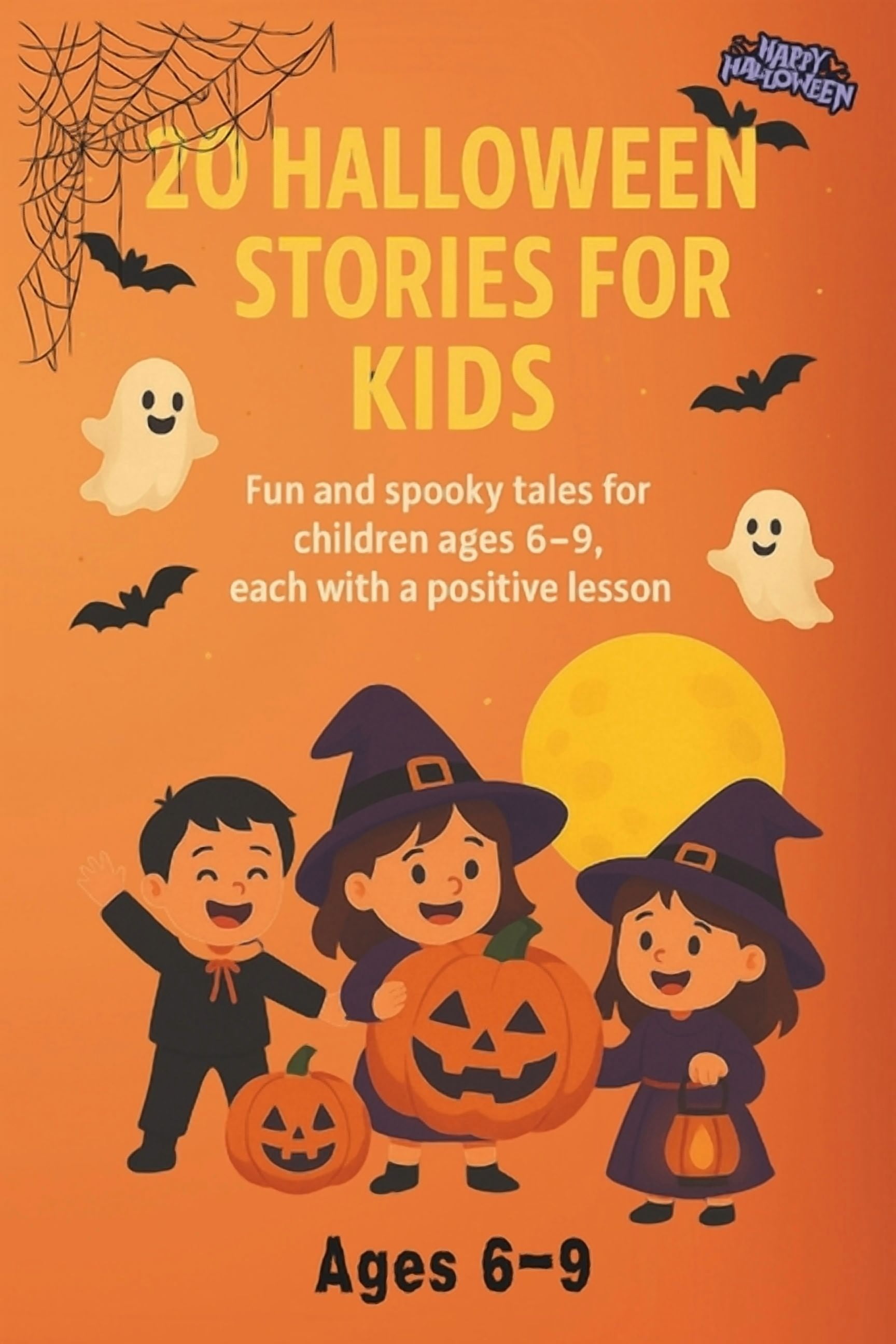 20 Halloween Stories for Kids: Fun and spooky tales for children ages 6 ...