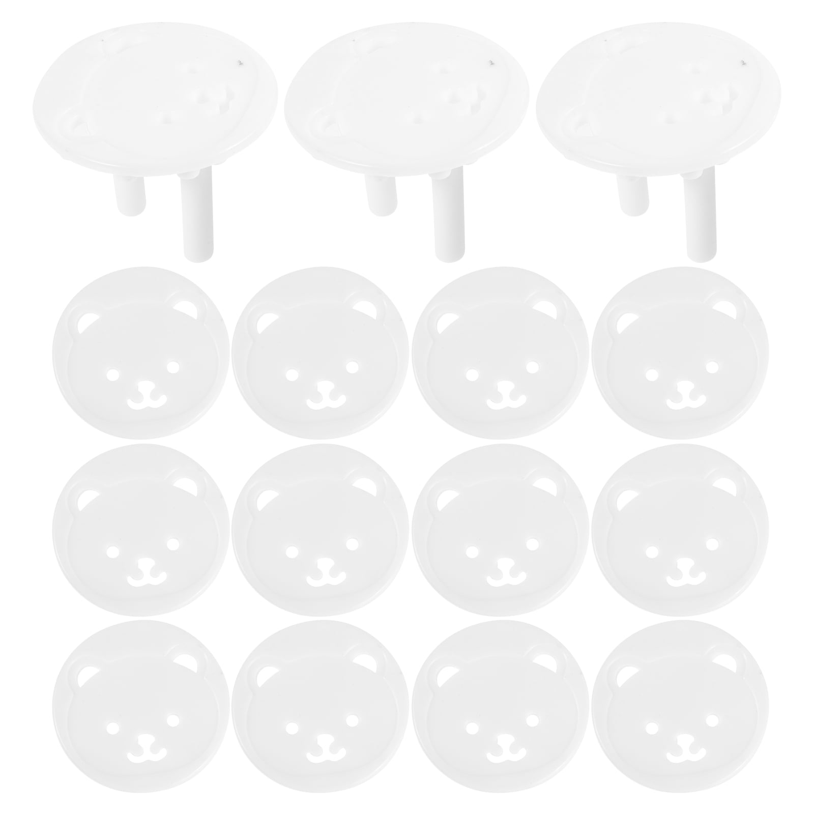 20 Hard Hats Baby Proof Outlet Covers Safe for Kids Socket Plug Plugs ...