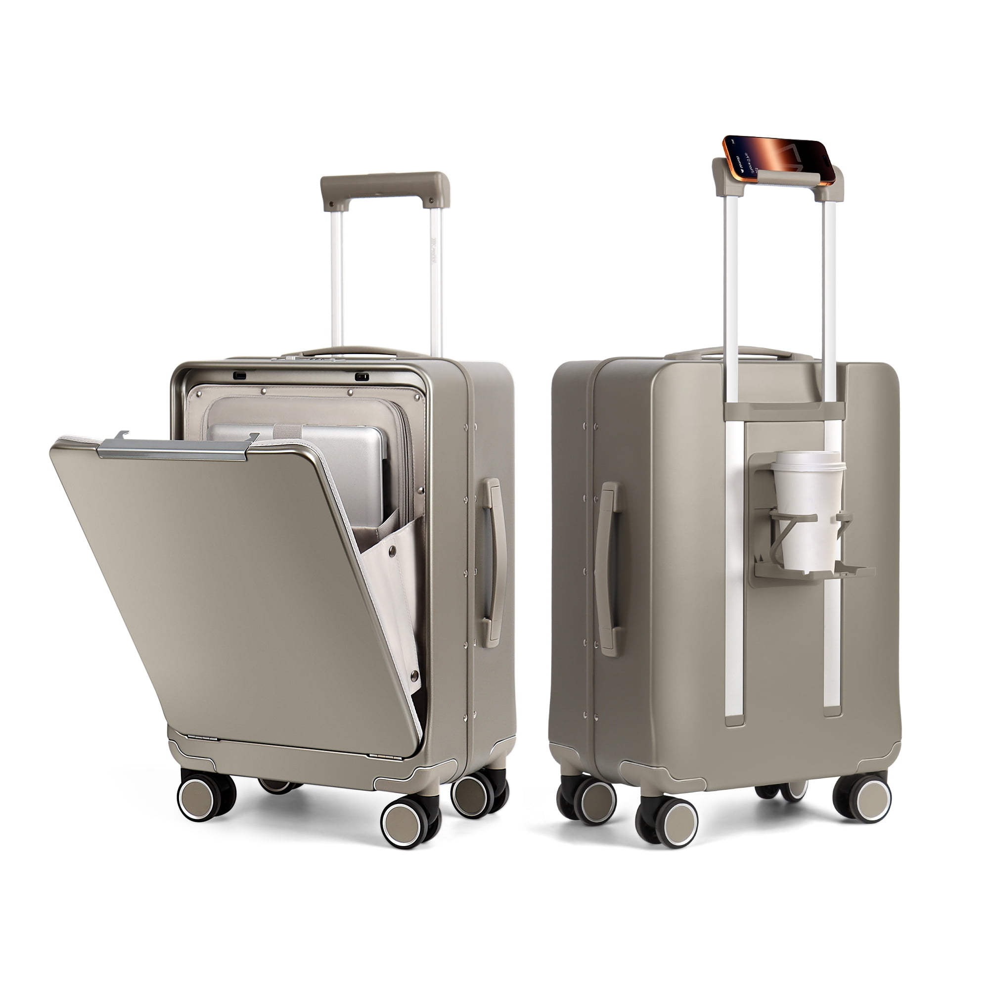 20" Hardside Carry On Luggage with TSA Lock Lightweight Hard Shell ...