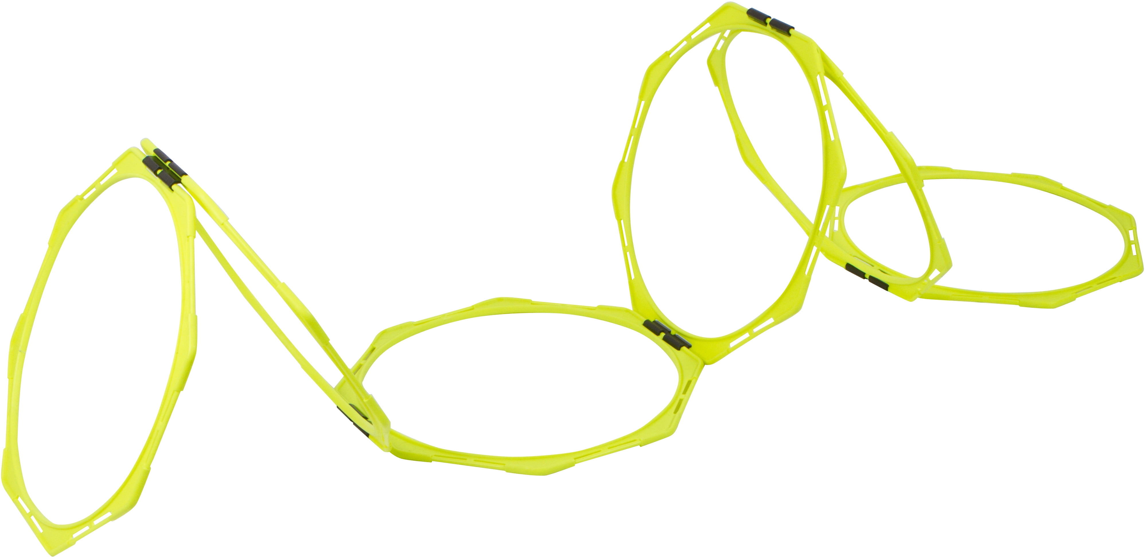 20" Hexagonal Speed & Agility Training Rings - Set of 6 With Carry Bag ...