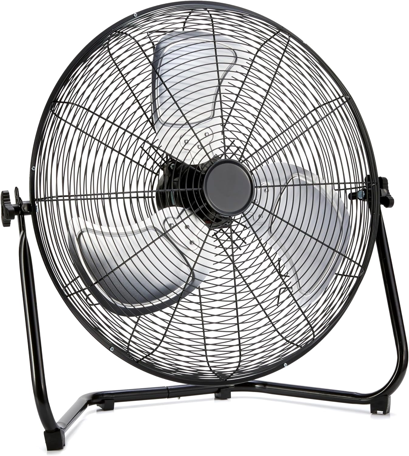 20" High Velocity Industrial Fan, Floor Fan, with 3 Speeds, Tilt Head ...