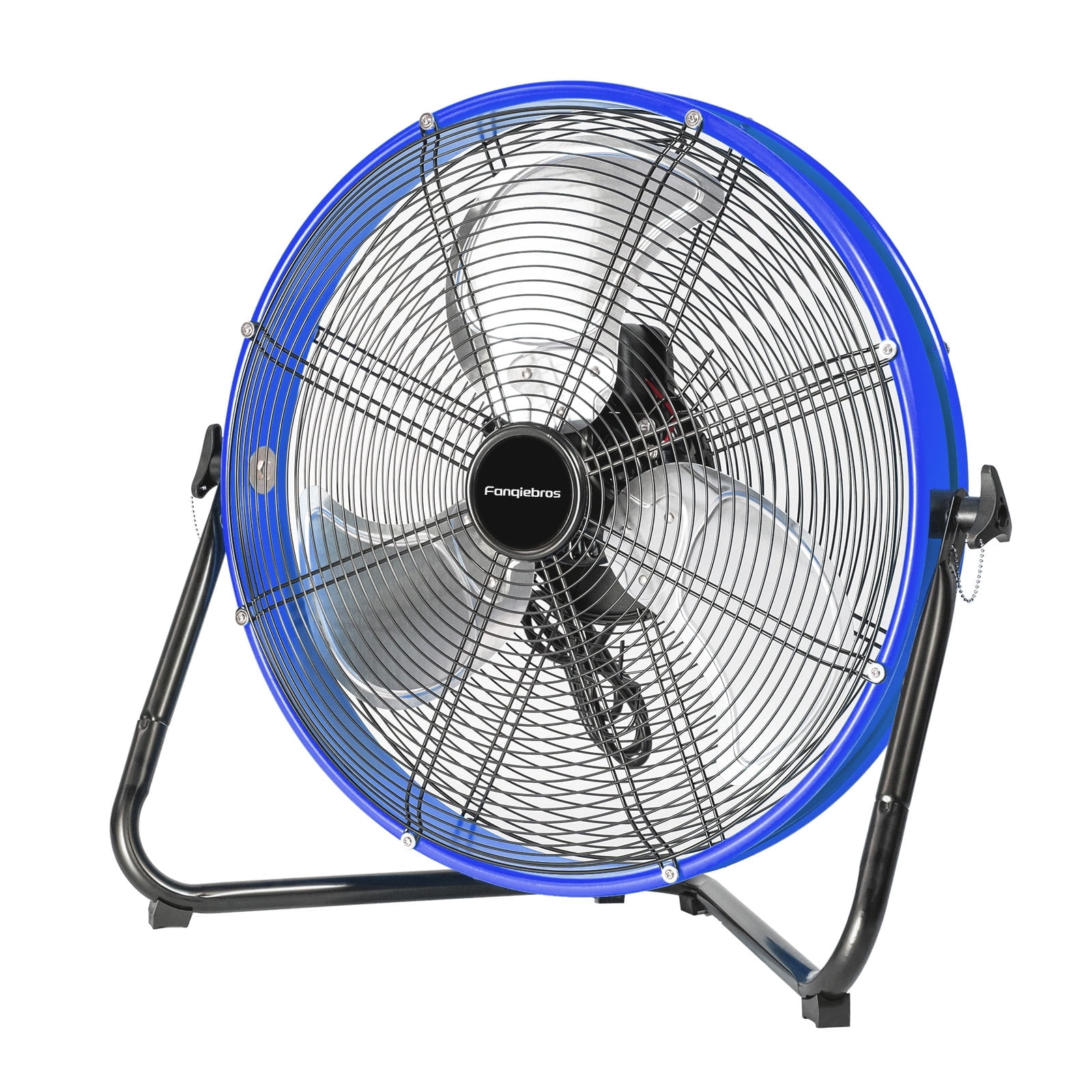 20" High Velocity Metal Floor Drum Fan,4500 CFM Heavy Duty Industrial ...