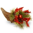 20" Holiday Cornucopia Basket - Walmart.com