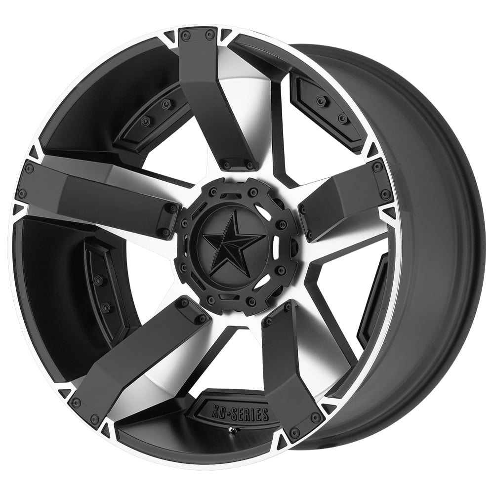 20" Inch 20x9 XD Series XD811 Rockstar 28x180 +0 Black/Machined Wheel ...