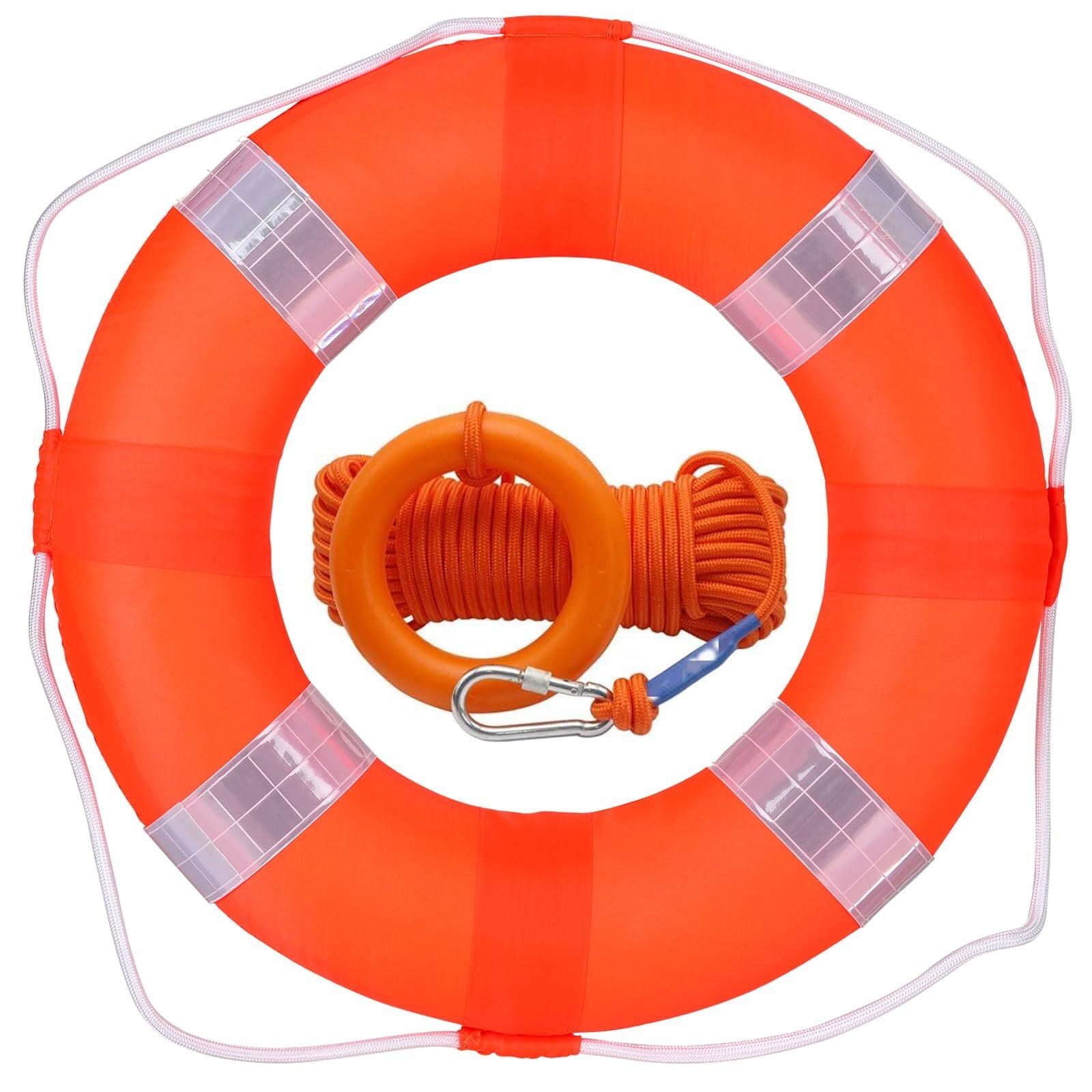 20 Inch / 50cm Pool Safety Life Preserver Throw Ring Buoy- Swim Foam ...