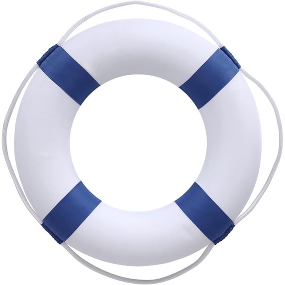20 Inch / 50cm Pool Safety Life Preserver Throw Ring Buoy- Swim Foam ...