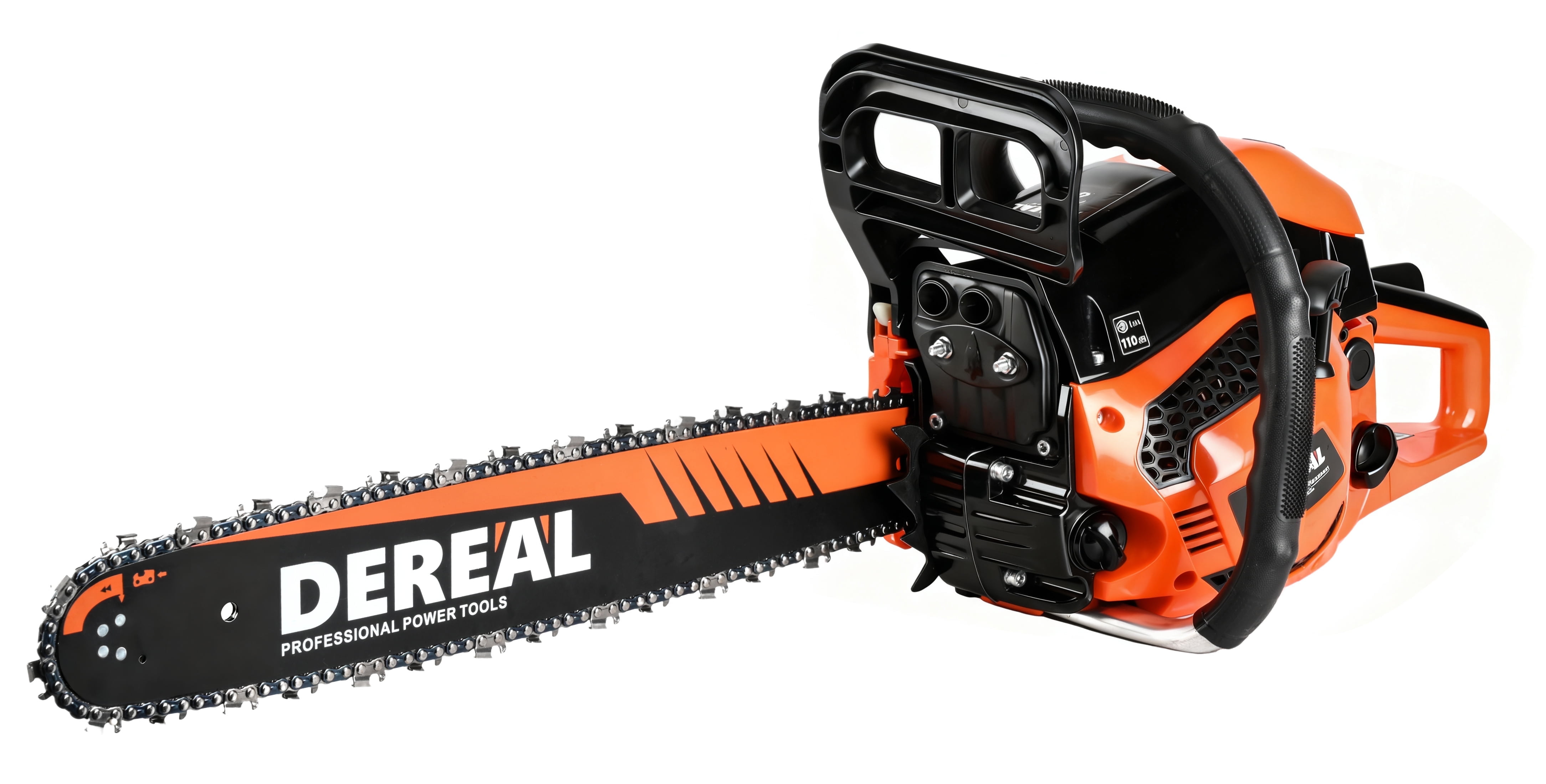 20-Inch 62CC 2-Stroke Gas Chainsaw, Heavy-Duty Gas Powered Wood Cutting ...