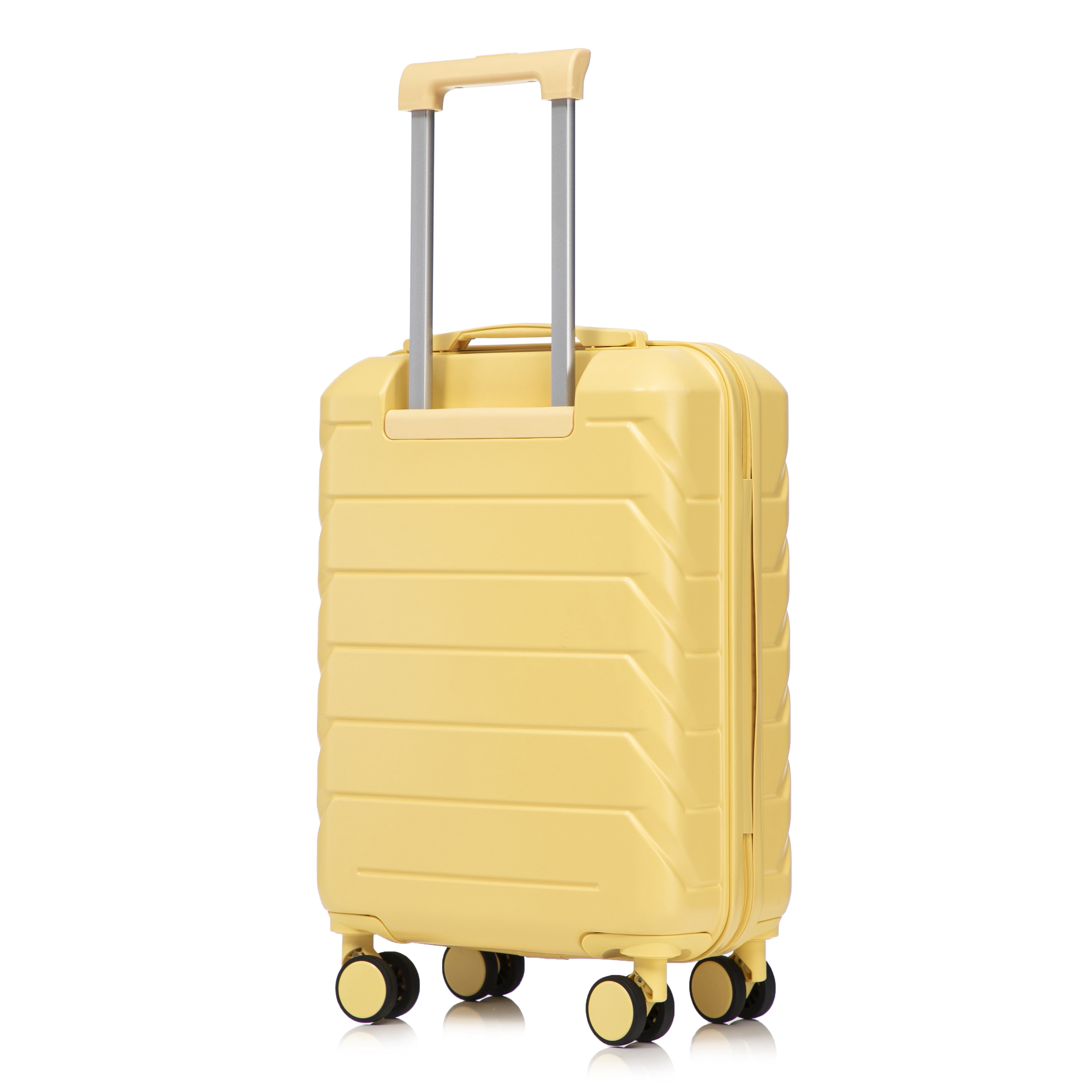 20 Inch ABS Hard Shell Carry-On Luggage, Airline Approved, Scratch ...