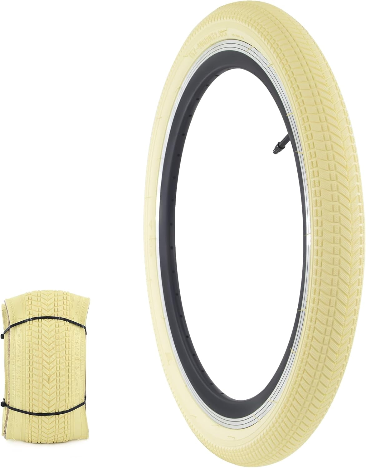 20 Inch Bicycle Tire 20 * 2.125,Bike Tyre for BMX, MTB Mountain Bike,Child Kid Bike,Tricycle ...