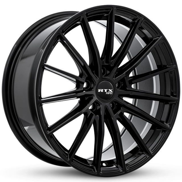 20 Inch Black Alloy Wheel Rim for Dodge Caravan, RTX 82878 20x8.5 5x114 ...