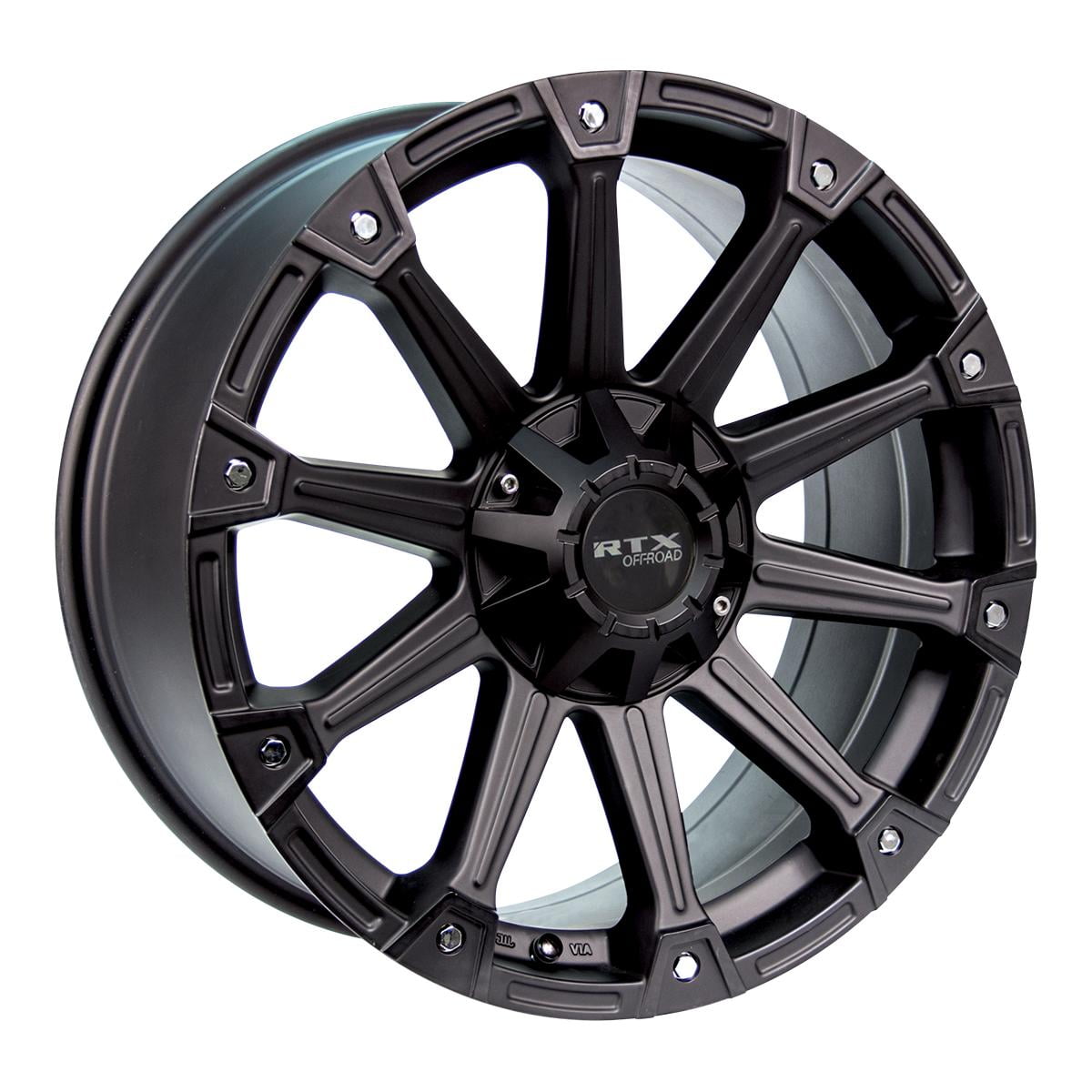 20 Inch Black Alloy Wheel Rim for Ford F-150, RTX 81310 20x9 6x135 6Lug ...