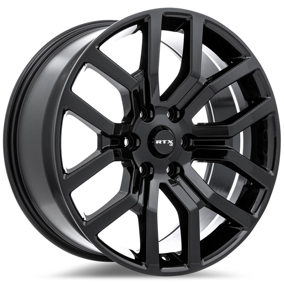 20 Inch Black Alloy Wheel Rim for Lincoln Navigator, RTX 83209 20x9 6x135 6Lug - Walmart.com