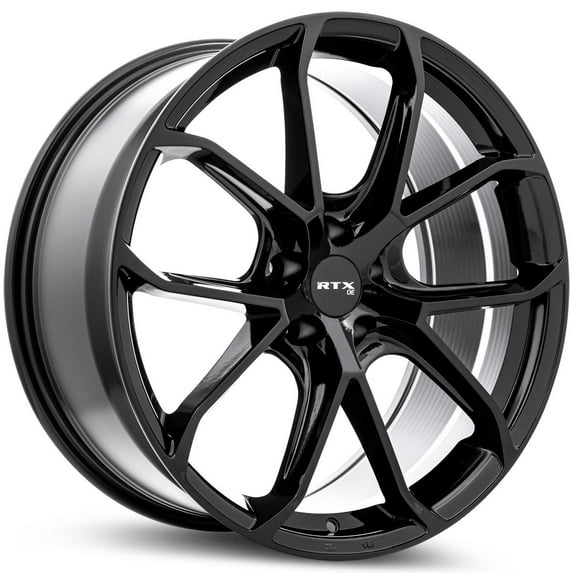 20 Inch Black Alloy Wheel Rim for Porsche Macan, RTX 83228 20x10 5x112 ...