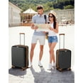 20 Inch Carry on Luggage,Expandable Luggage With Tsa Lock Airline ...