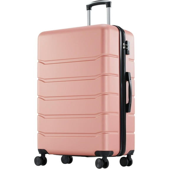 20 Inch Carry- Luggage, Hardside Suitcase with Spinner Wheels ...