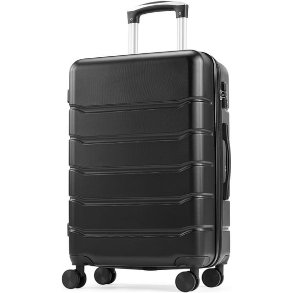 20 Inch Carry- Luggage, Hardside Suitcase with Spinner Wheels ...