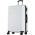 20 Inch Carry-On Hardside Luggage with Spinner Wheels Lightweight ABS ...