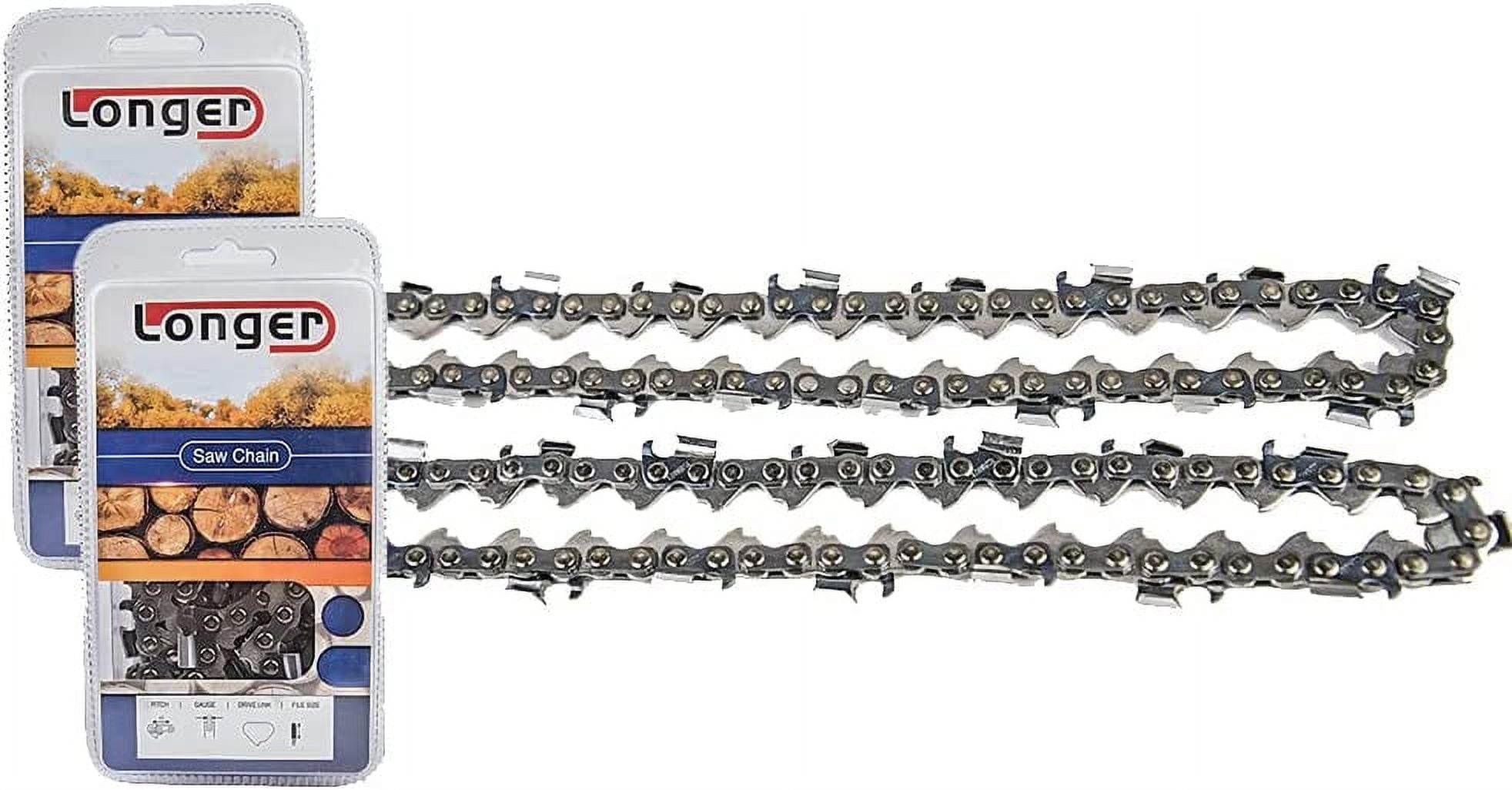 20 Inch Chainsaw Chain Blade 81 Drive s, 0.325'' Pitch 0.063'' Gauge ...