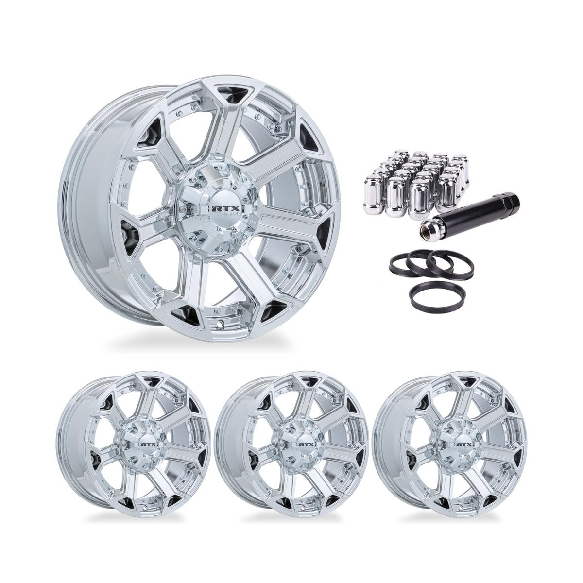 20 Inch Chrome Rims (Set of 4) for 1995-2024 Chevrolet Tahoe, RTX 82947 ...