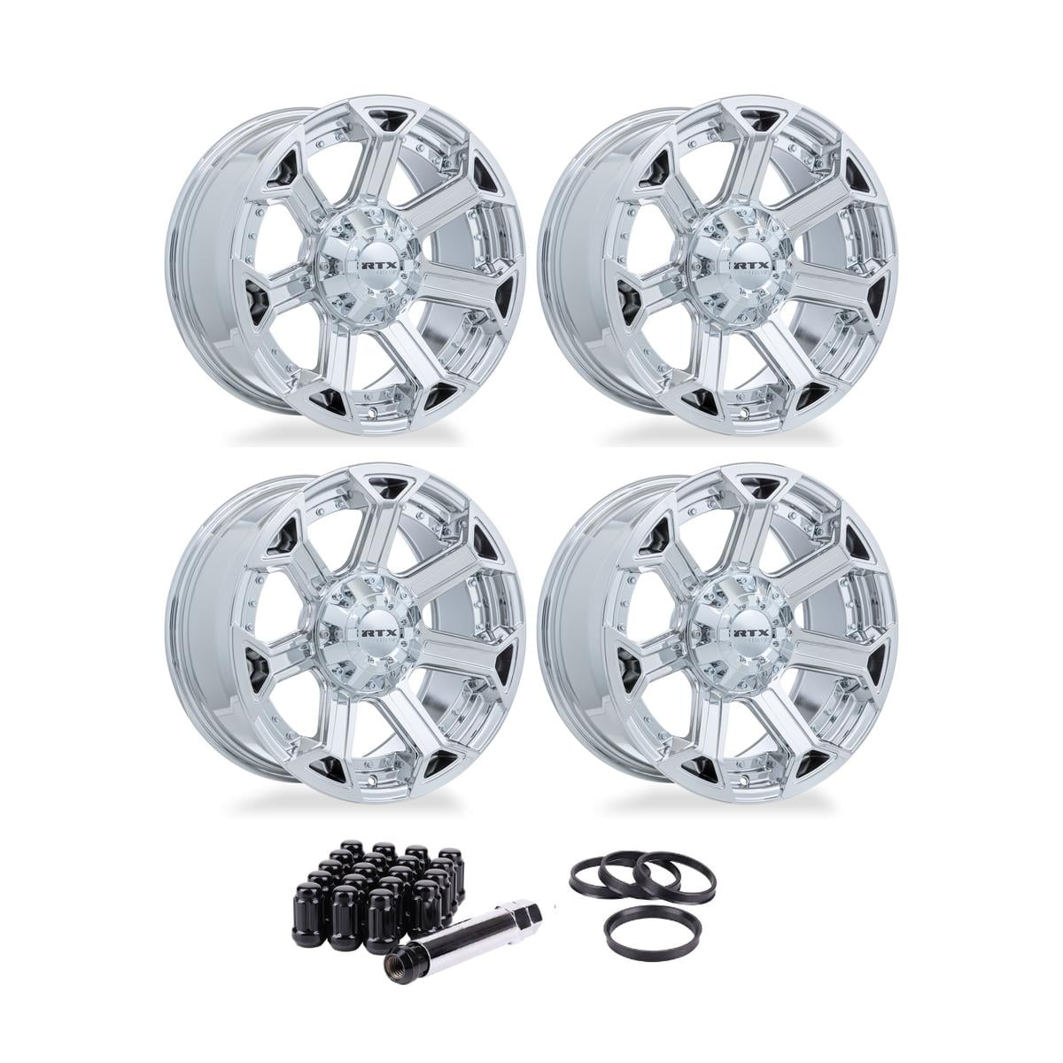 20 Inch Chrome Rims (Set of 4) for 2001-2003 Chevrolet Silverado 1500 ...