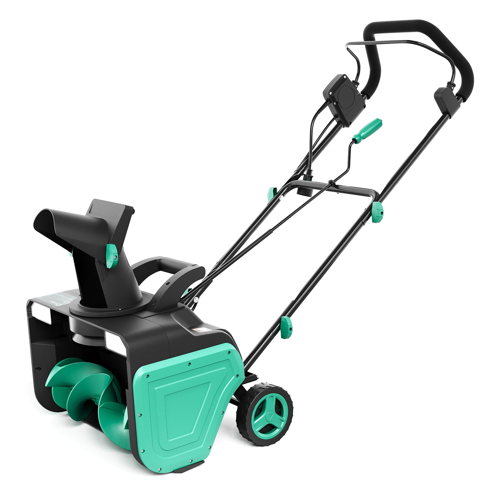 20-Inch Corded Snow Blower with 180° Adjustable Snow Chute, Electric ...