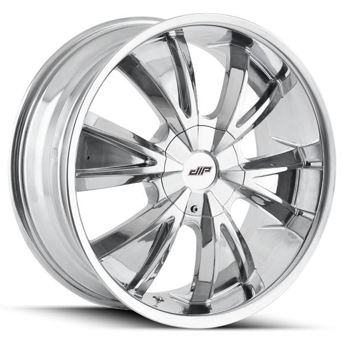 20" Inch Dip D38 Vibe 20x8.5 5x110/5x115 +35mm Chrome Wheel Rim ...
