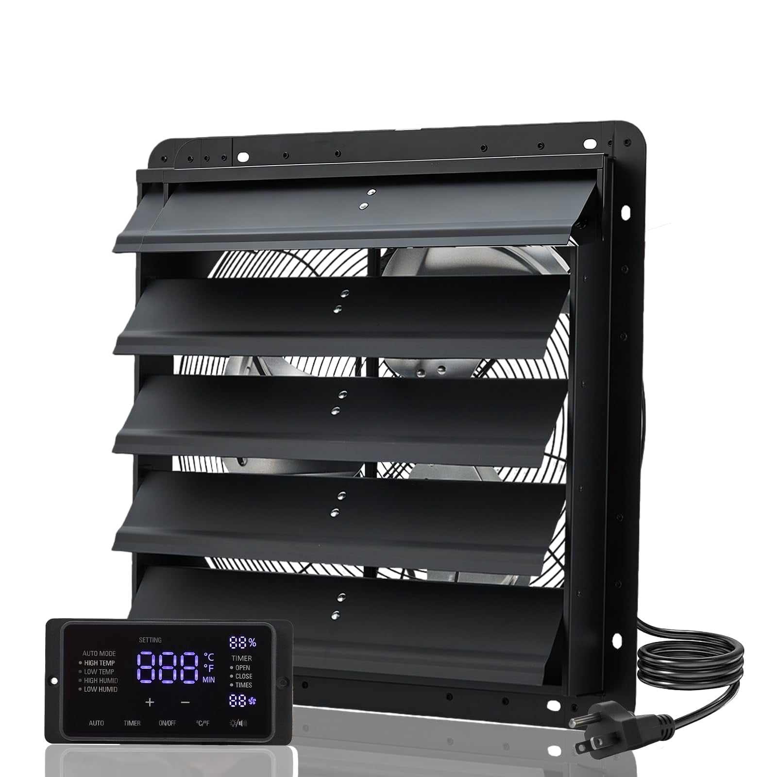 20 Inch EC Motor Shutter Exhaust Fan with Touchscreen Controller for ...