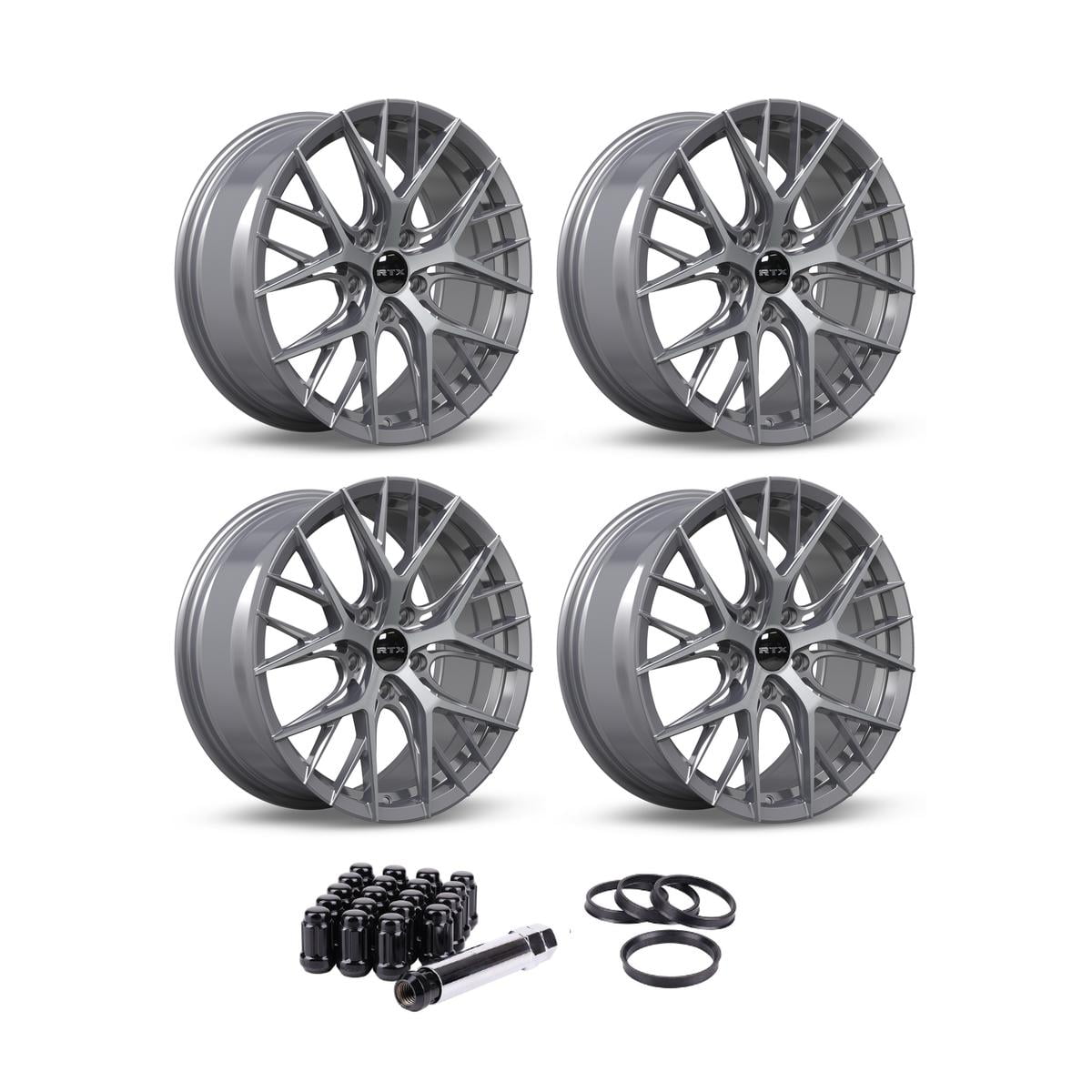 20 Inch Granite Rims (Set of 4) for 2023-2024 Acura Integra, RTX 83036 ...