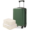 20-Inch Hardshell Carry-On Luggage, Lightweight Durable ABS Suitcase ...