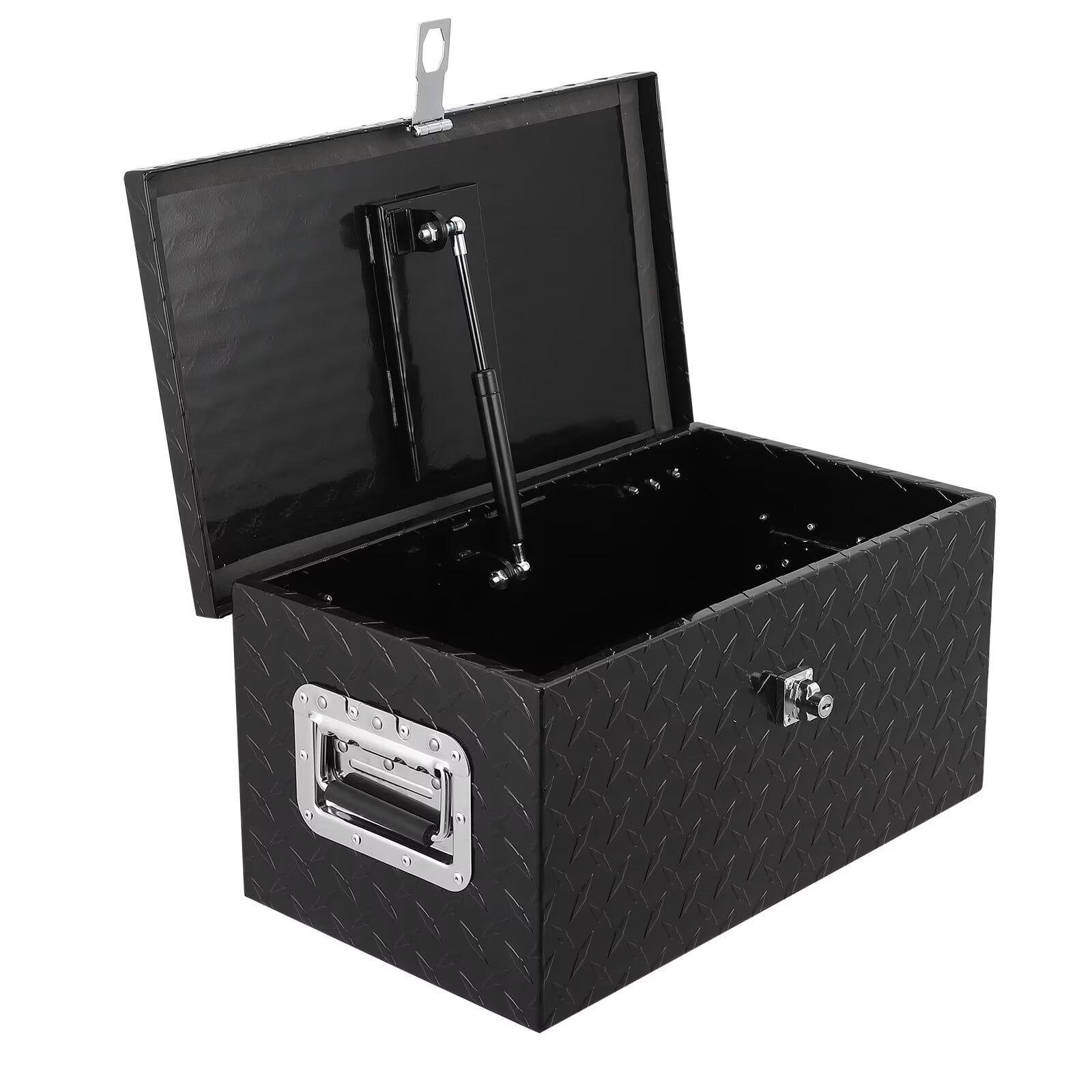20 Inch Heavy Duty Diamond Plate Tool Box, Aluminum Truck Tool Box with ...