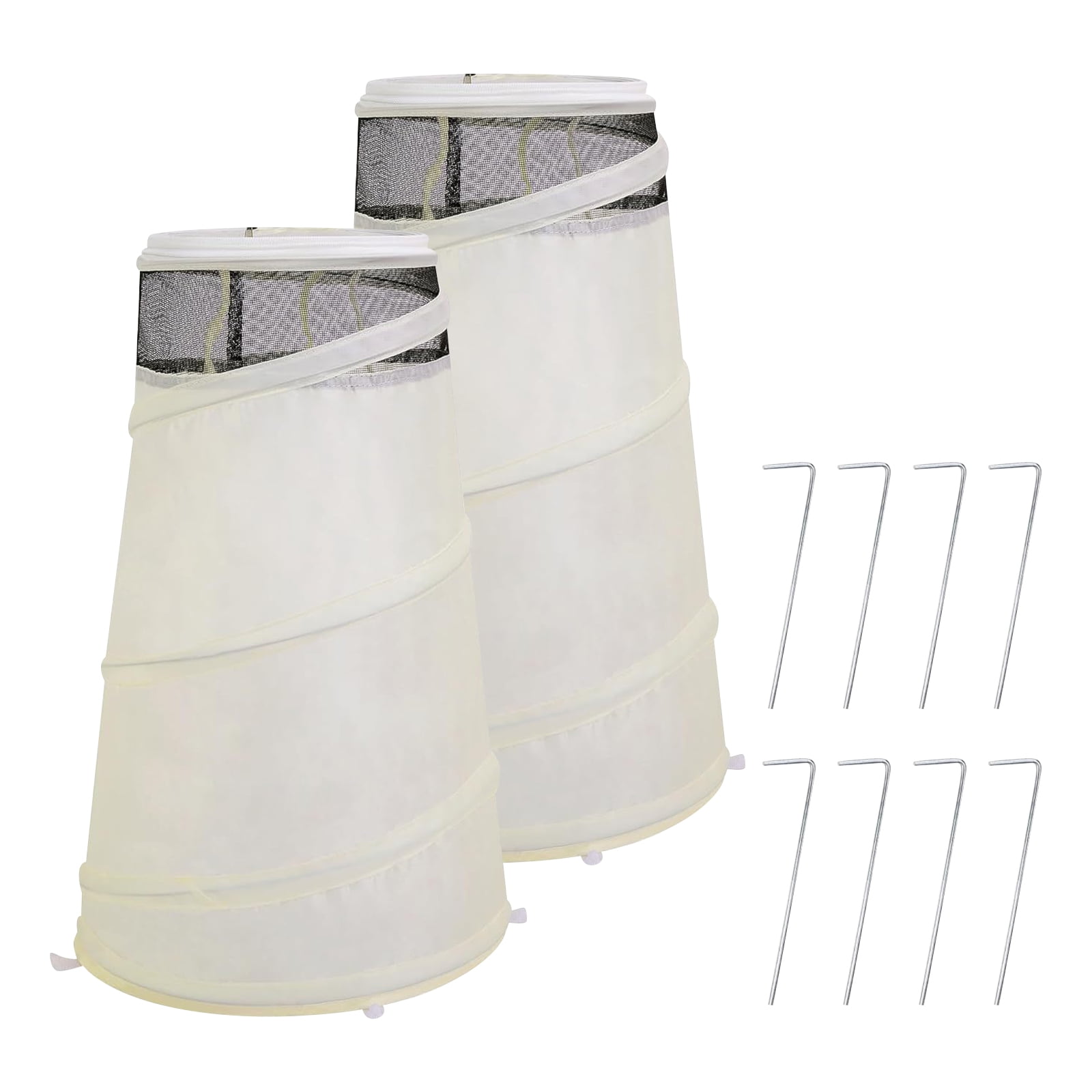 20 Inch Height X 13 Inch Bottom Diameter Pop-Up Winter Rose Cones ...