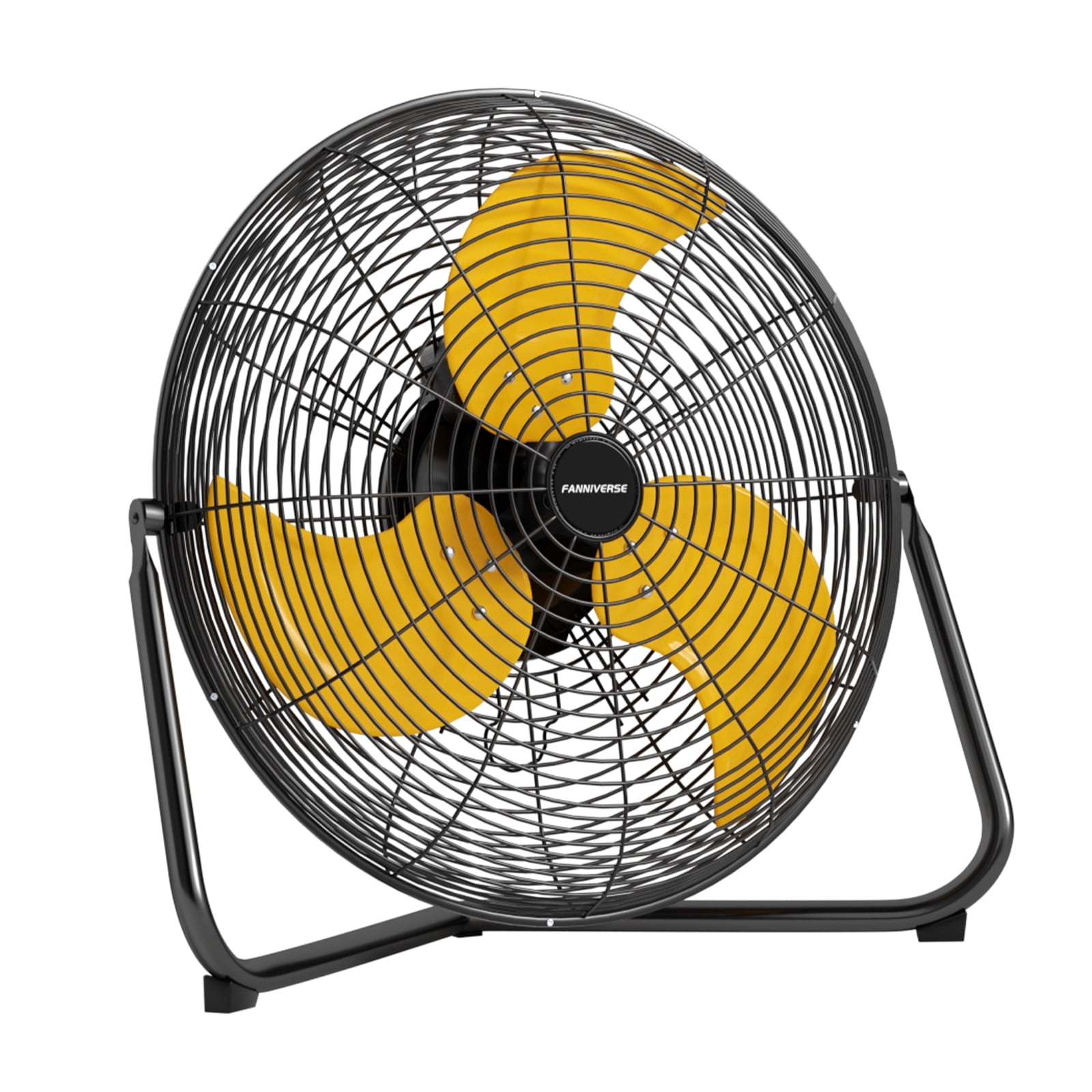 20 Inch High Velocity Floor Fan Pro Series - 5300 CFM 3 Speed Metal ...