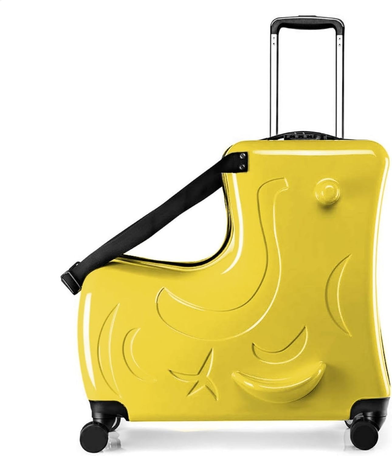 20 Inch Kids Ride on Suitcase | Toddler Luggage Seat Ride on with Lock ...