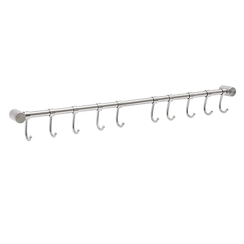 20-Inch Kitchen Utensil Rail – Organize Your Space with Sliding Hooks ...
