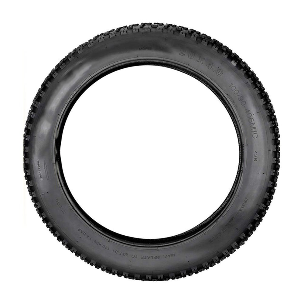 20 Inch Mountain Bike Off Road Fat Tyre Rubber Inner Outer Tire Snow ...