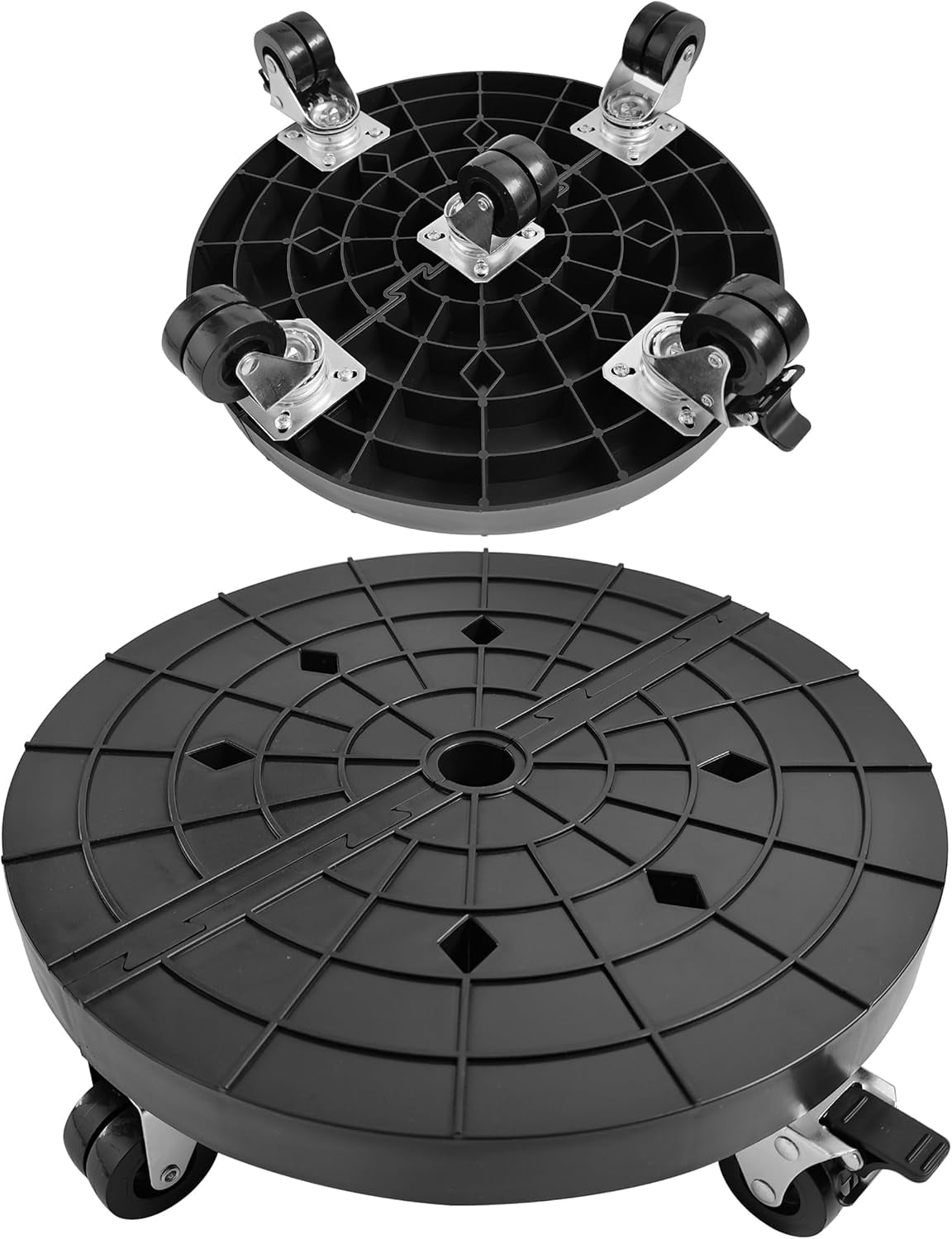 20 Inch Plant with Wheels Outdoor Indoor, Extra Large Rolling Plant ...