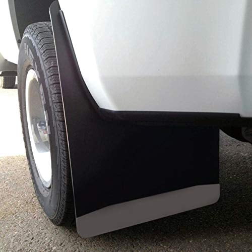 20 Inch Rear Dually Mud Flap with Stainless Steel Weight - Walmart.com